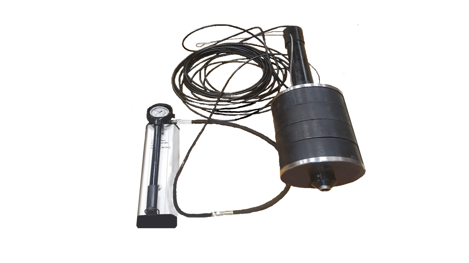 Hydraulically tensioned packers between Ø105-400mm