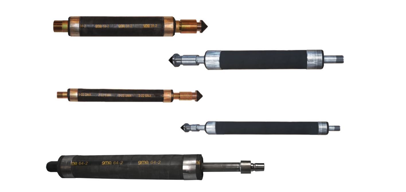 Single use inflatable packers