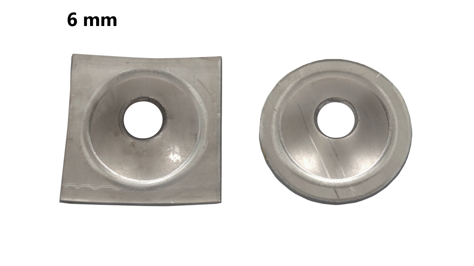 6 mm dome plates